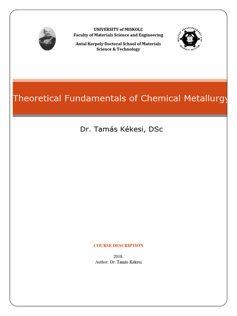 CM3-CourseDescr FundChemMet | PDF | Chemical Equilibrium | Chemical Reactions