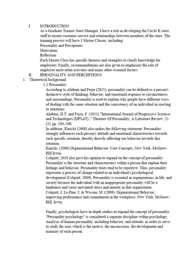 ASM Draft 1 | PDF | Motivation | Motivational