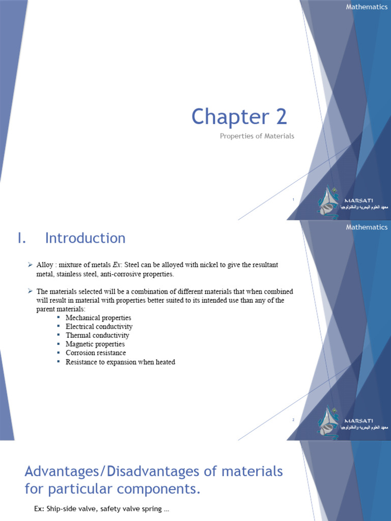 Chapter 2 Chemistry | PDF | Ductility | Deformation (Engineering)