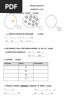 Modele Testesh Per KL-I | PDF