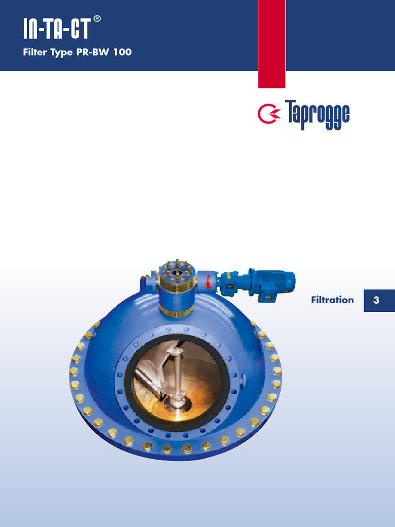 ProGuard FR Backflushing Filter PR-BW 100 | PDF | Filtration ...