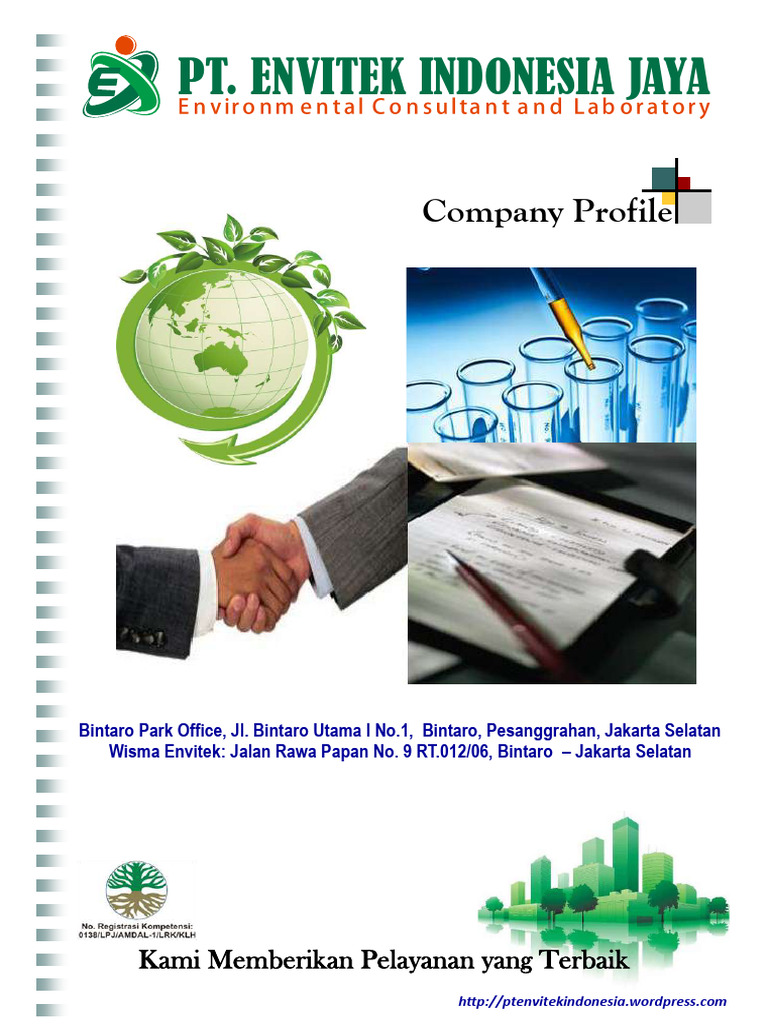 00 Company Profile Envitek Indonesia Jaya | PDF