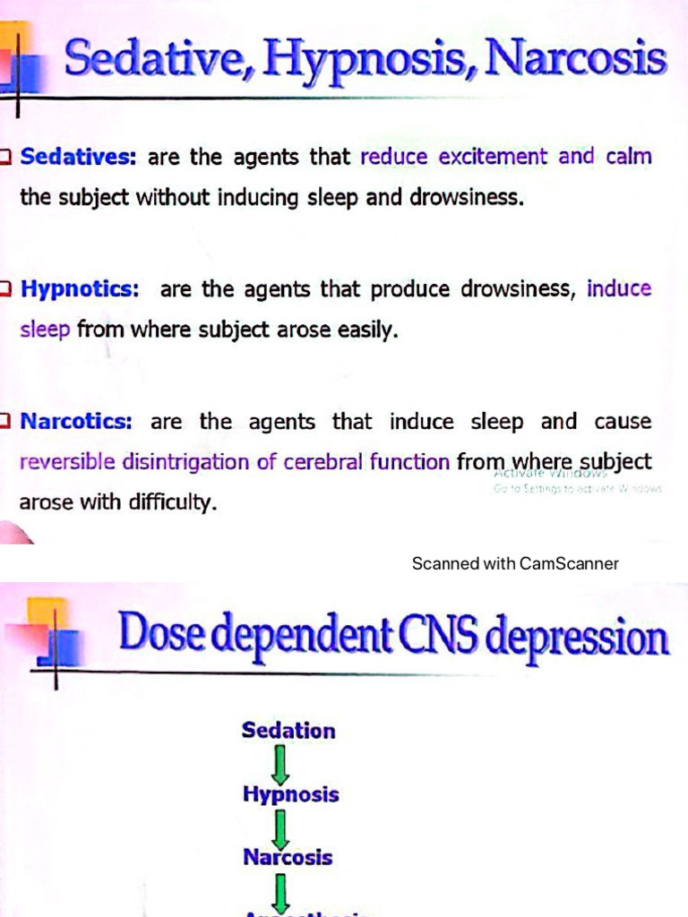 Sedatives | PDF