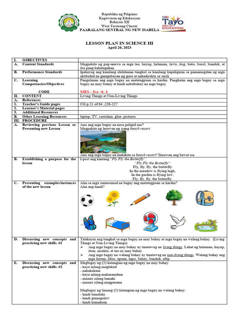 Science 3 DLP - Final Demo | PDF