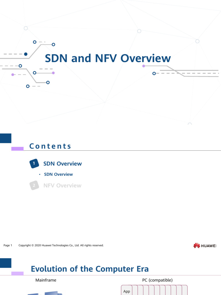 20 Introductionto SDNand NFV | PDF | Computer Network | Routing