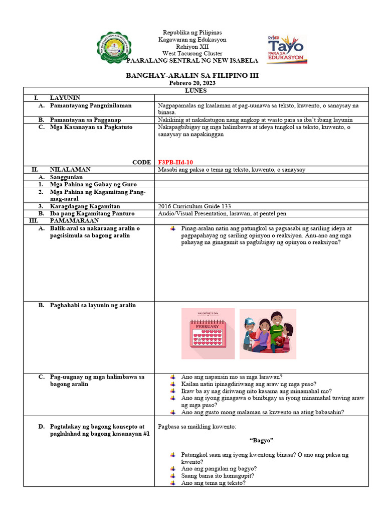 Filipino 3 DLP | PDF