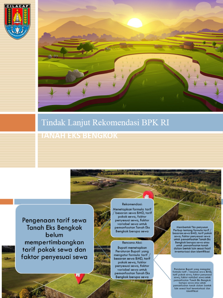 Rekomendasi BPK Atas Tanah Eks Bengkok | PDF