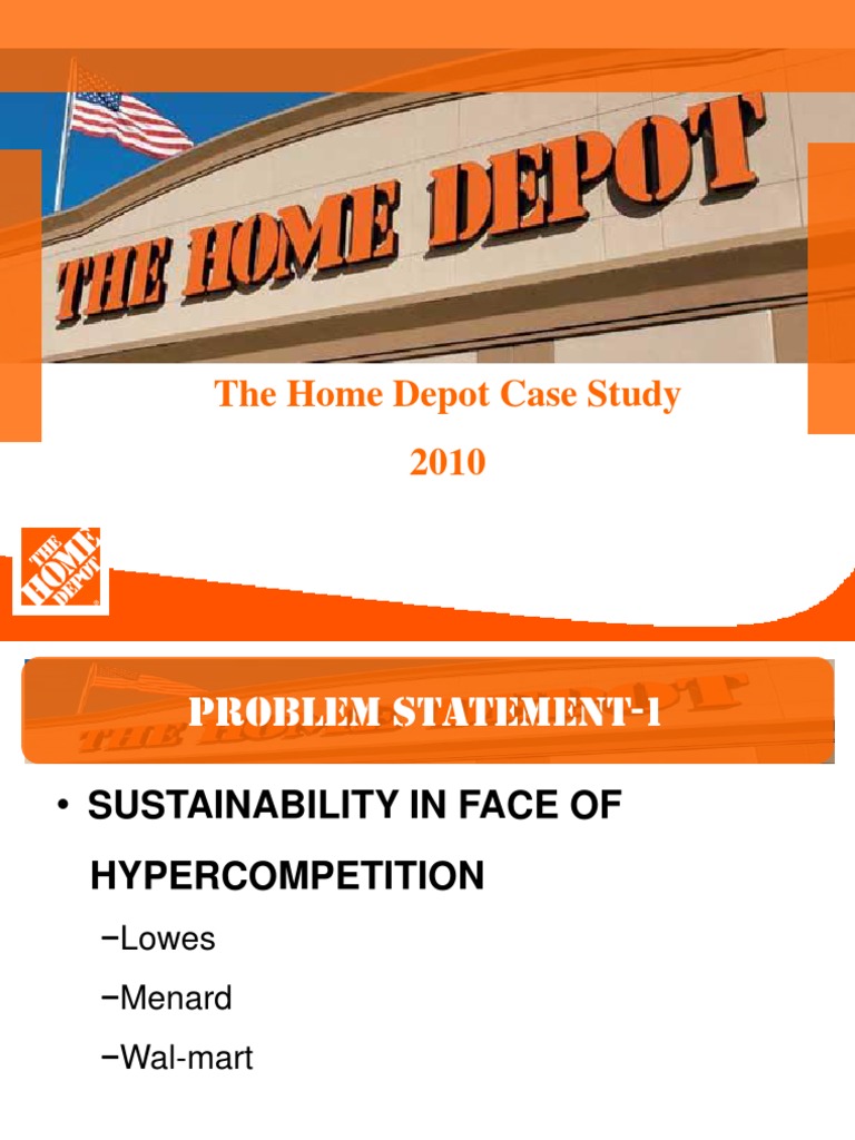 The Home Depot Case Study 2010 | PDF | The Home Depot | Competitive ...