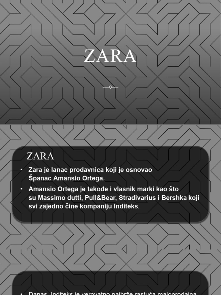 Zara 1 | PDF