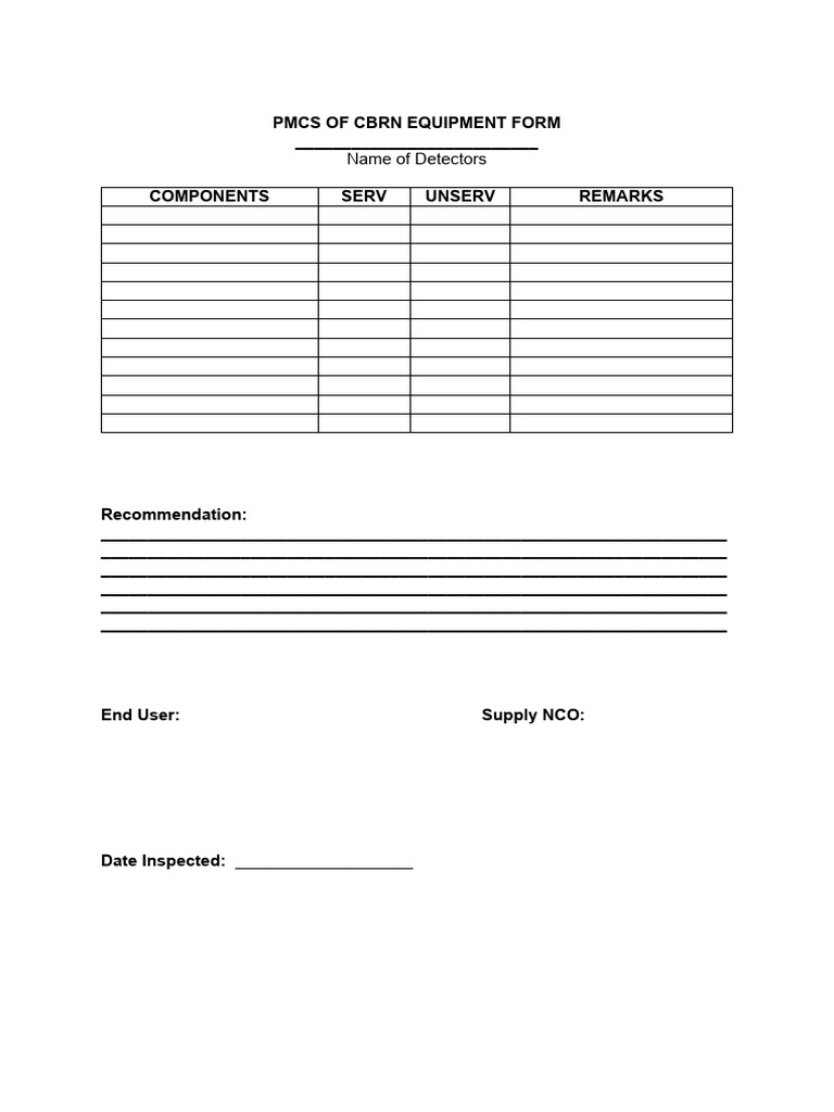 PMCS Format2 | PDF | Technology & Engineering