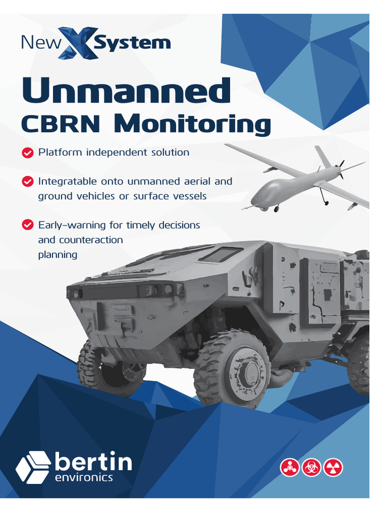 Be Application Note X System Unmanned CBRN Monitoring | PDF | Unmanned Aerial Vehicle | Cbrn Defense