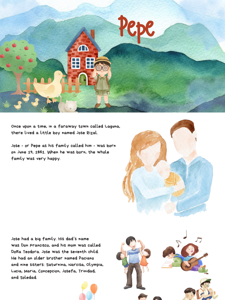 Binhi Story Book_Jose Rizal Stories_2 | PDF
