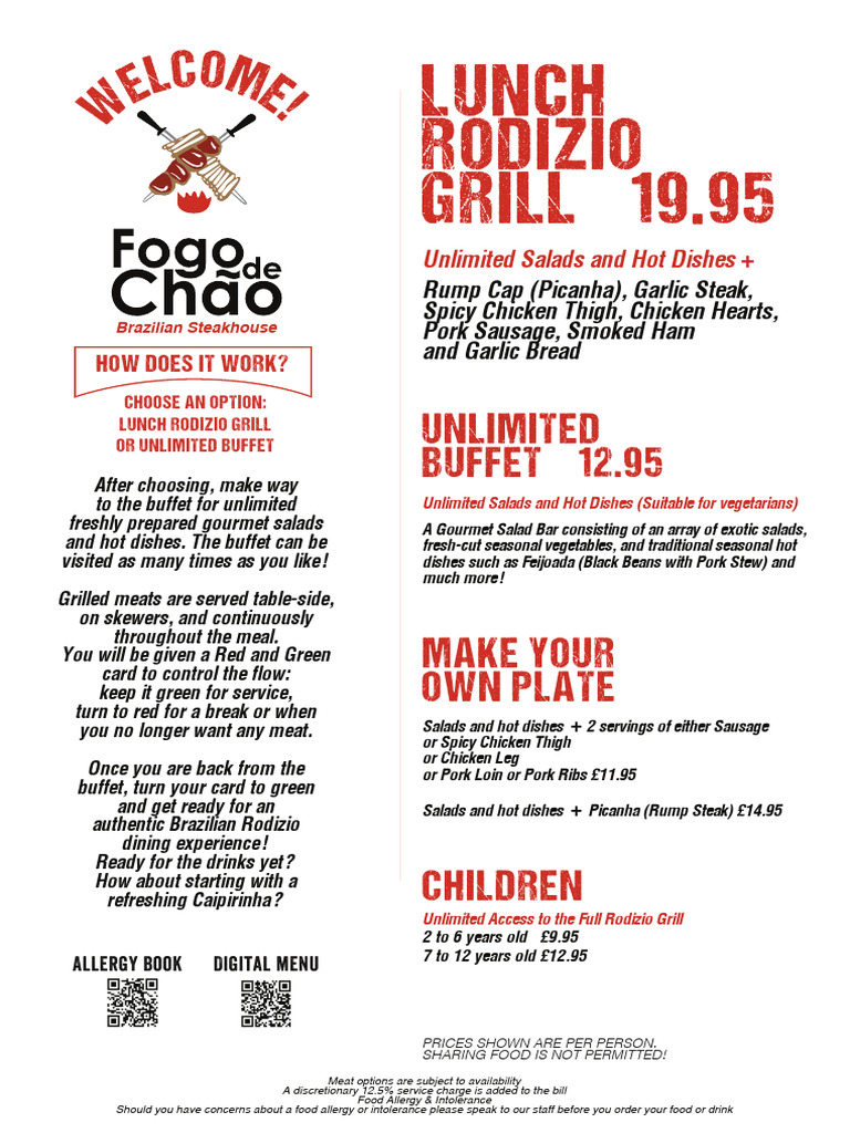 Brighton Lunch Menu | PDF | Steak | Desserts