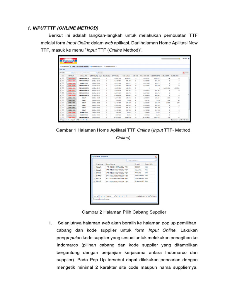 Input TTF Online | PDF