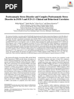 International Trauma Questionnaire - English Version | PDF | Complex ...