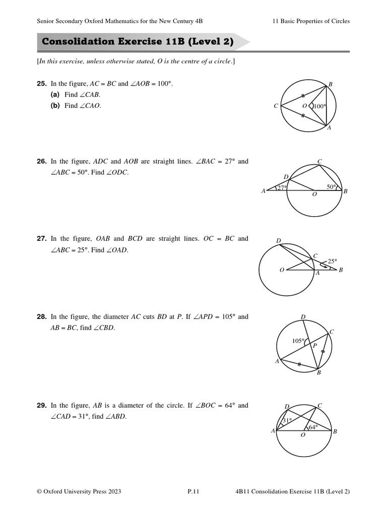 OSM ConsolEx 4B11 11b lv2 E-1 | PDF | Euclidean Geometry | Geometric Shapes