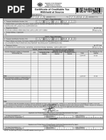 BIR Form 2307: Withholding Tax Guide | PDF | Withholding Tax | Payments
