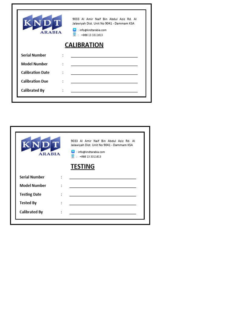 Sticker Format | PDF