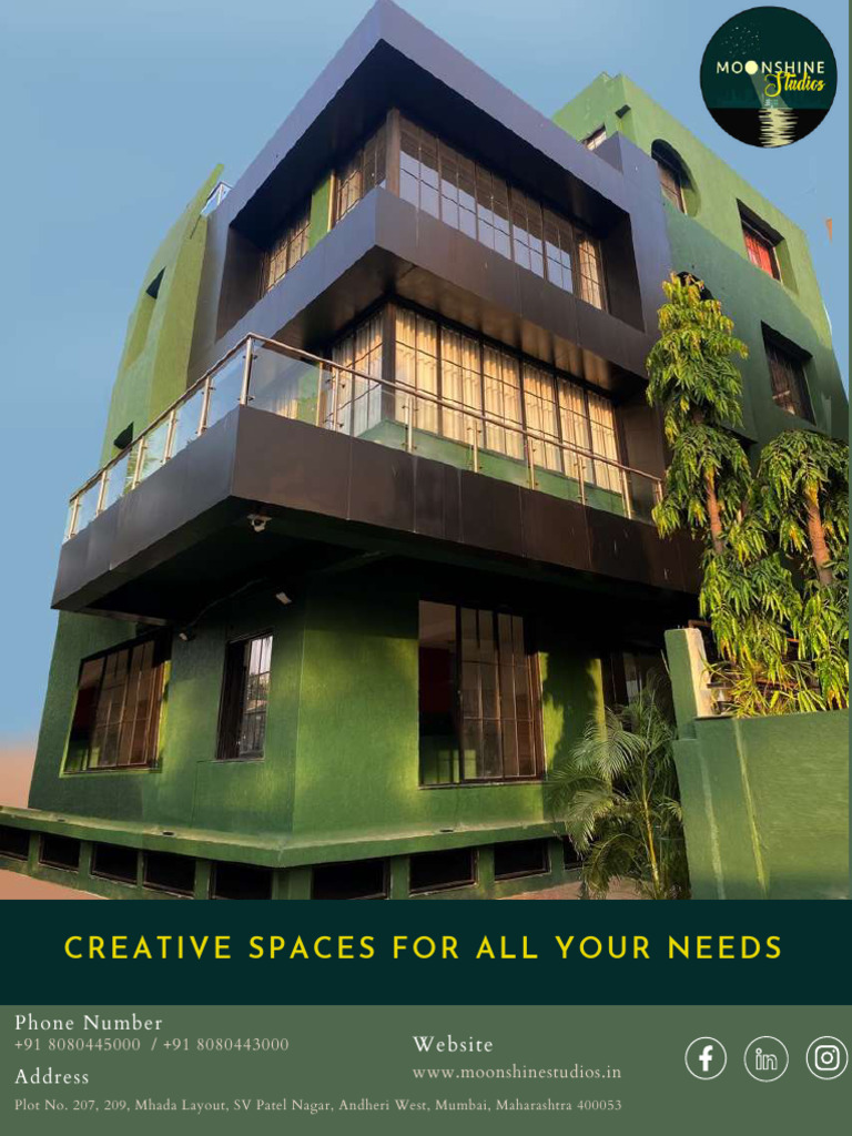 Moonshine Studios - Presentation JAN 24 | PDF | Home & Garden