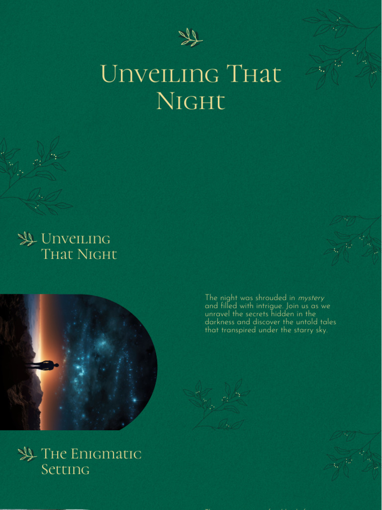 Slidesgo Unveiling That Night 202406020704302PAd | PDF