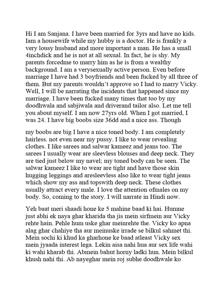 Hi I am Sanjana | PDF