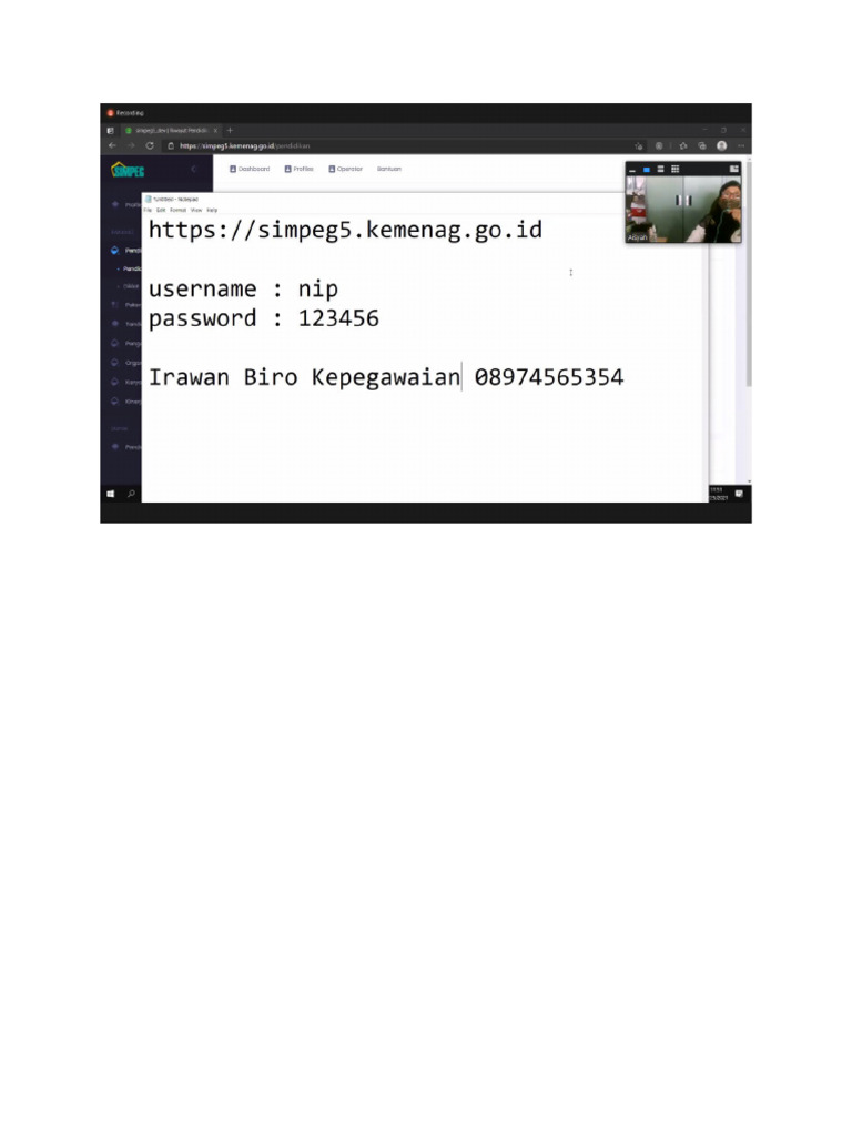 Zoom Meeting Simpeg 5 | PDF