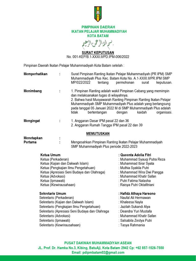 001-Sk PR Ipm SMP MP | PDF