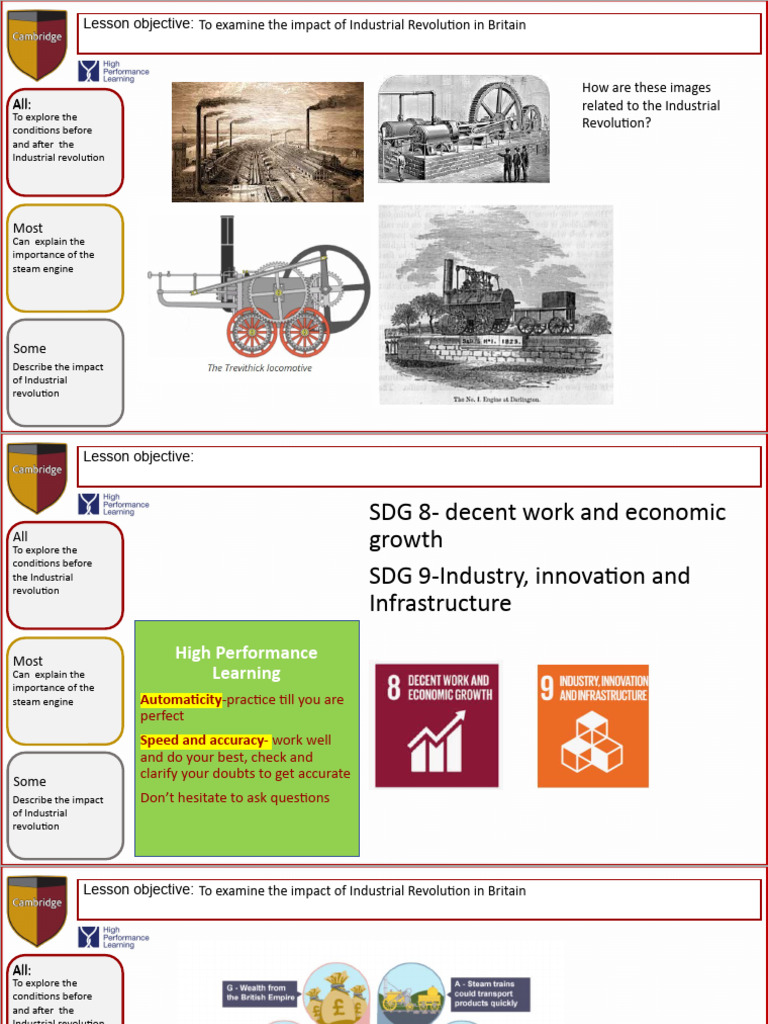 Impact of the Industrial Revolution | PDF | Industrial Revolution ...
