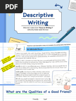 Descriptive Essay on My Best Friend | PDF | Essays | Thesis