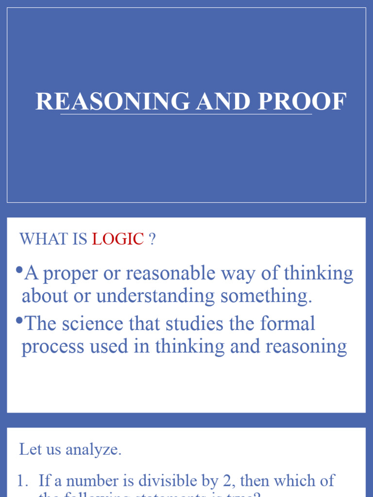 Understanding Logic and Conditional Statements | PDF | Euclidean ...