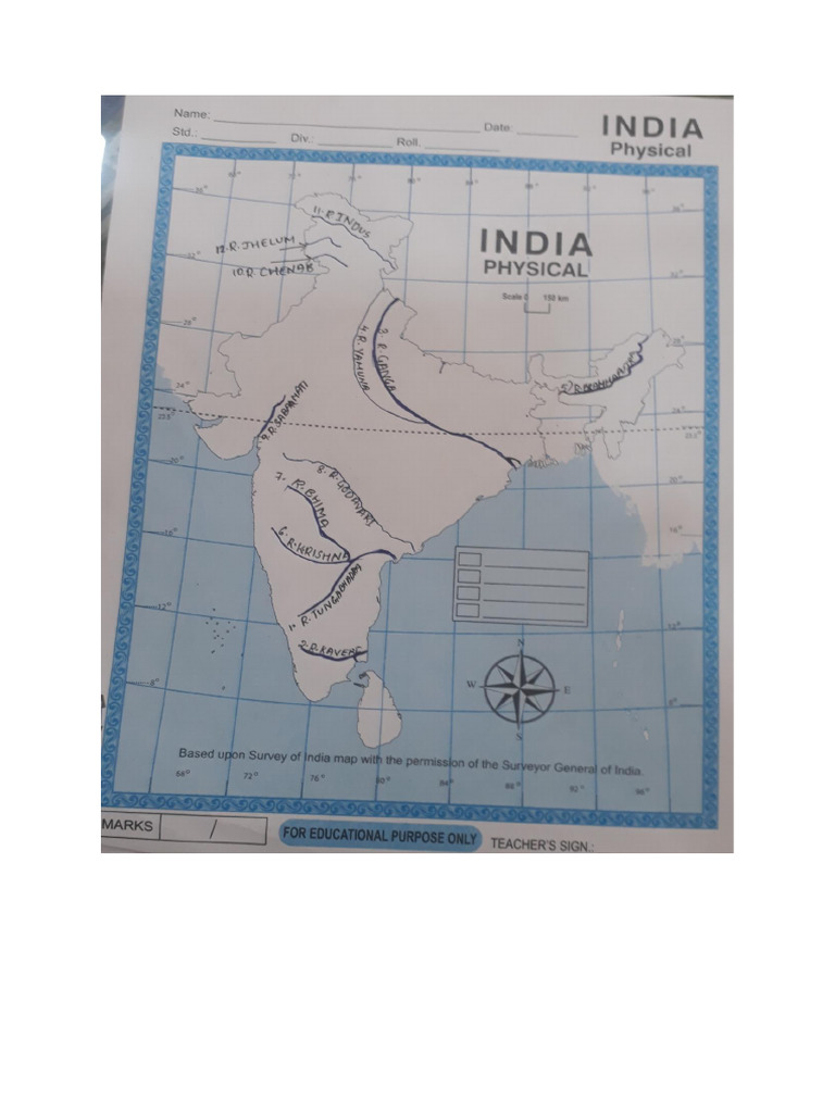 PHYSICAL MAP OF RIVER | PDF