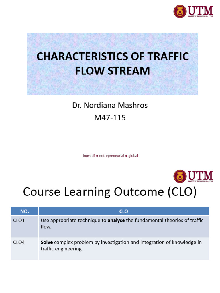 Traffic Flow Analysis Essentials | PDF | Traffic | Speed