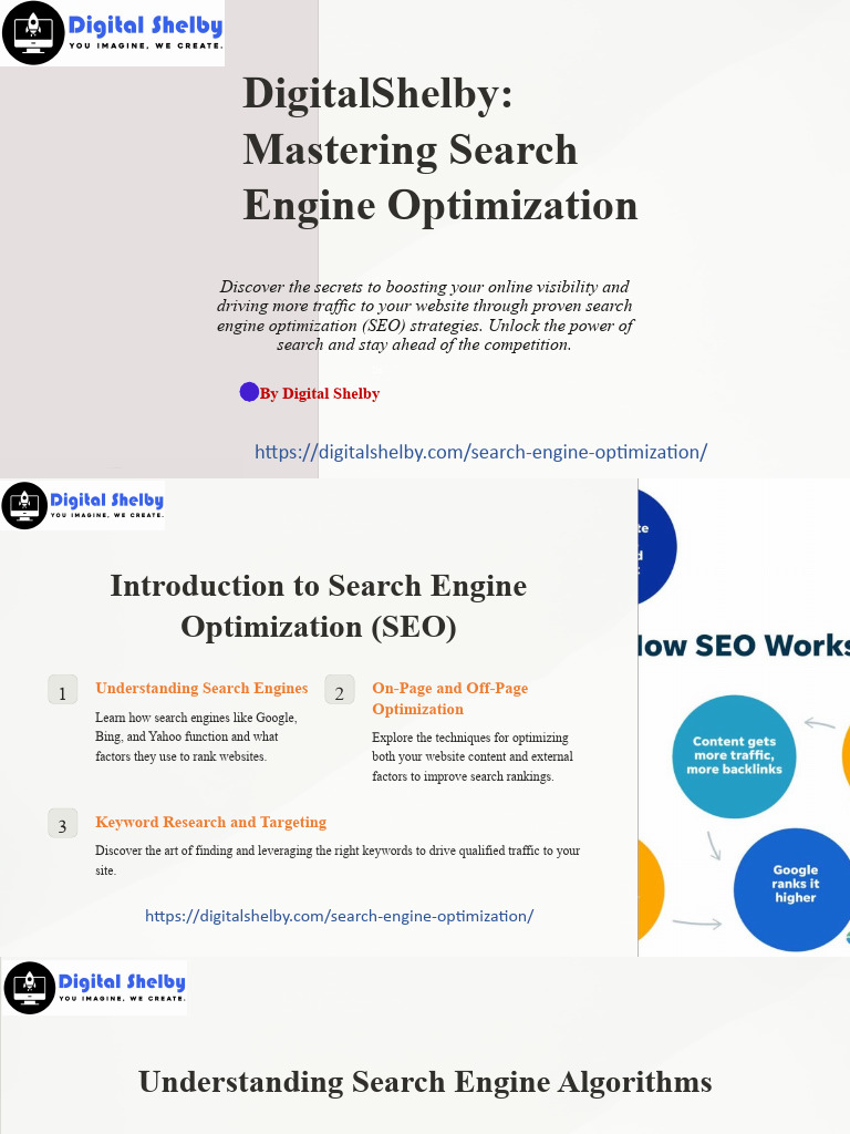 DigitalShelby Mastering Search Engine Optimization | PDF | Search Engine Optimization | Cyberspace
