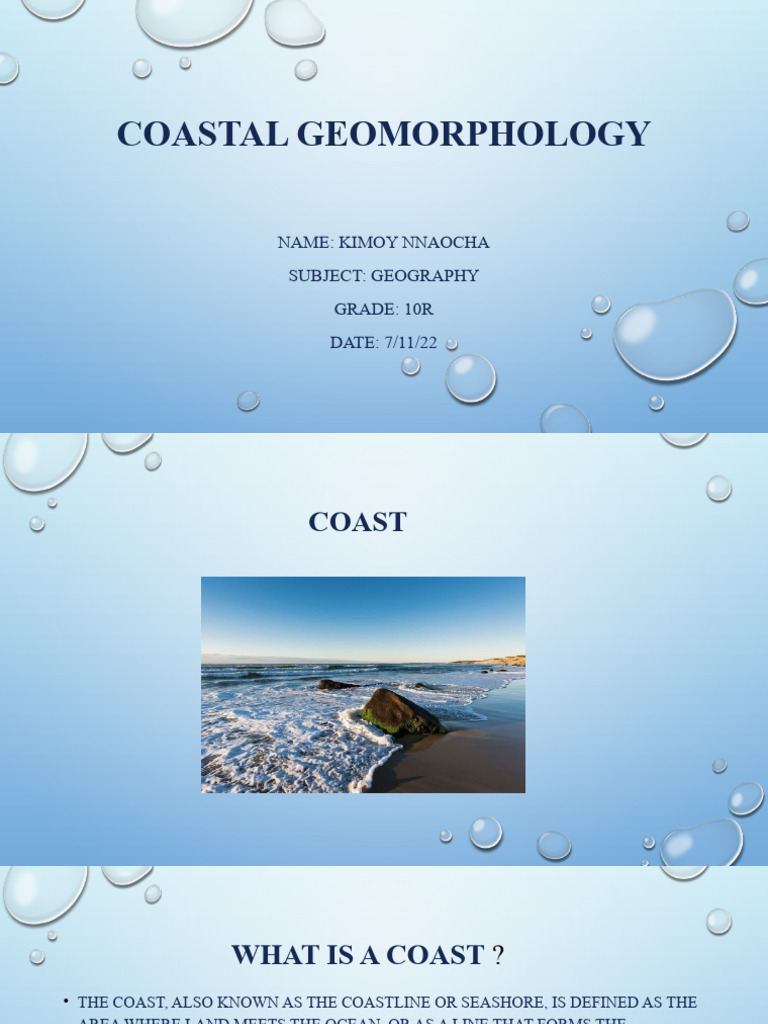 Coastal Geomorphology | PDF | Coast | Erosion