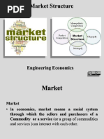 Market Structures - Notes For Economics Students | PDF