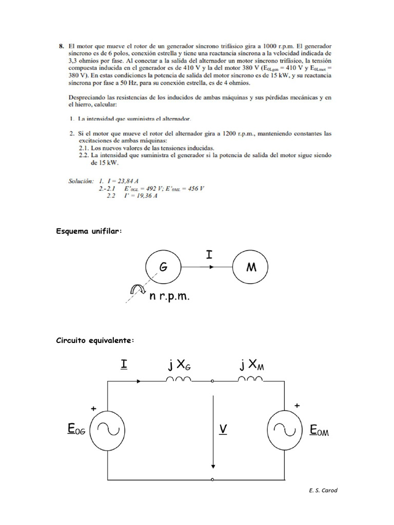 Prob 8 Sincr Resuelto | PDF | Frecuencia | Cantidades fisicas