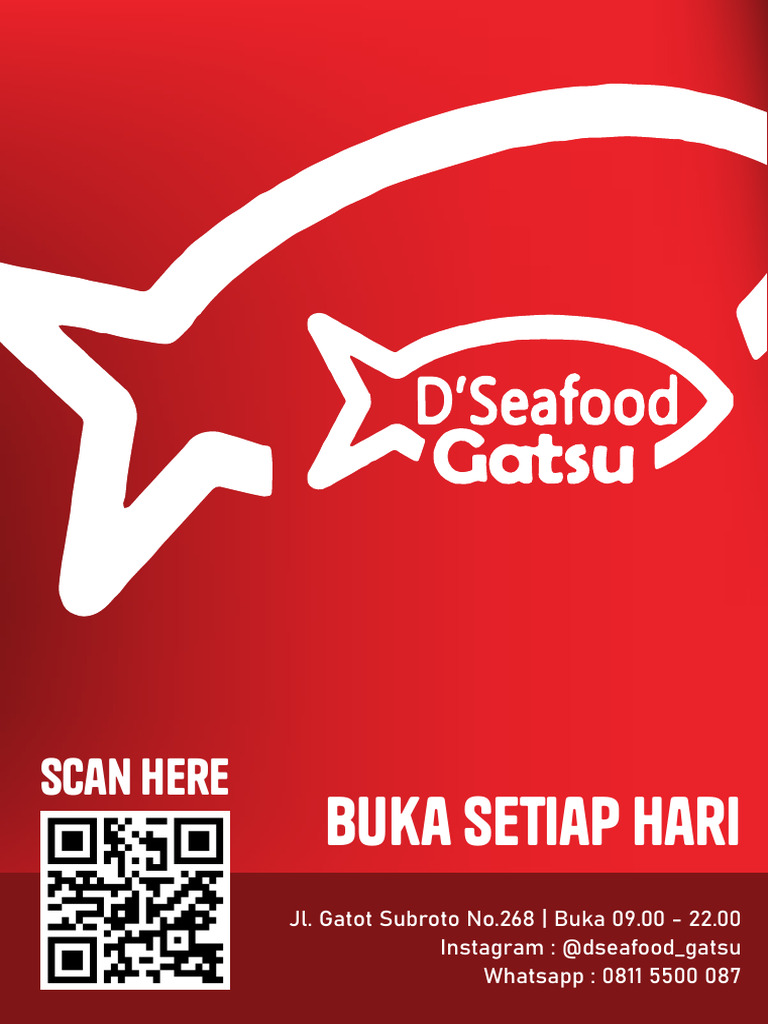 Menu Ikan Bakar Gatsu dan Paket Makanan | PDF