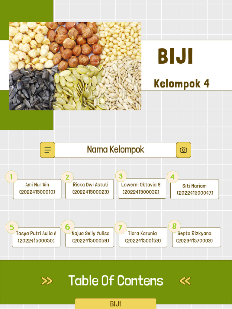 Struktur dan Anatomi Biji Tumbuhan | PDF | Griya & Taman | Kesehatan ...