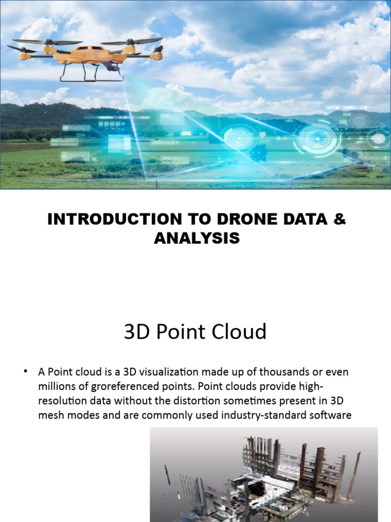 11.Introduction to Drone Data & Analysis | PDF