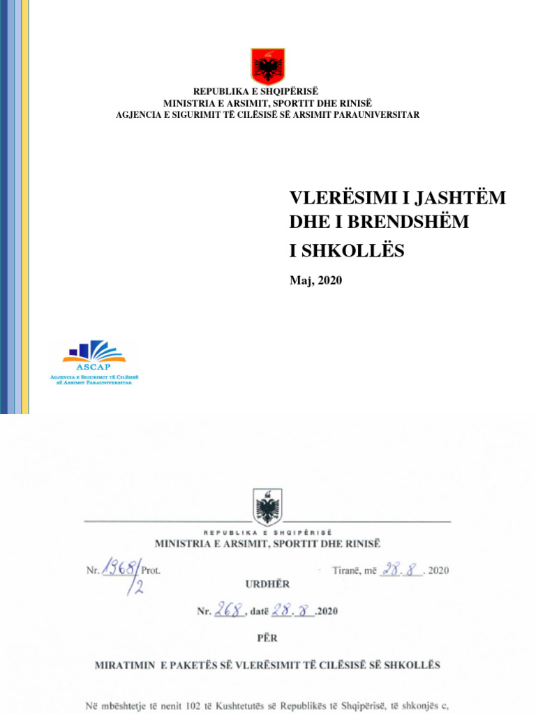 7 Mars 2020 Udhezuesi I Vleresimit Te Jashtem Dhe Te Brendshem 1 1 1 Pdf