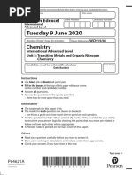 2024 UKChO Paper | PDF | Iodine | Chemical Reactions