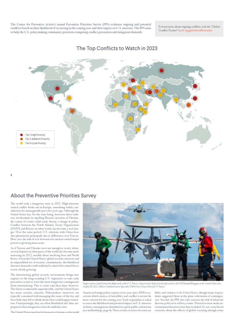 CFR - CPA - PPS23 | PDF | Nato | Risk