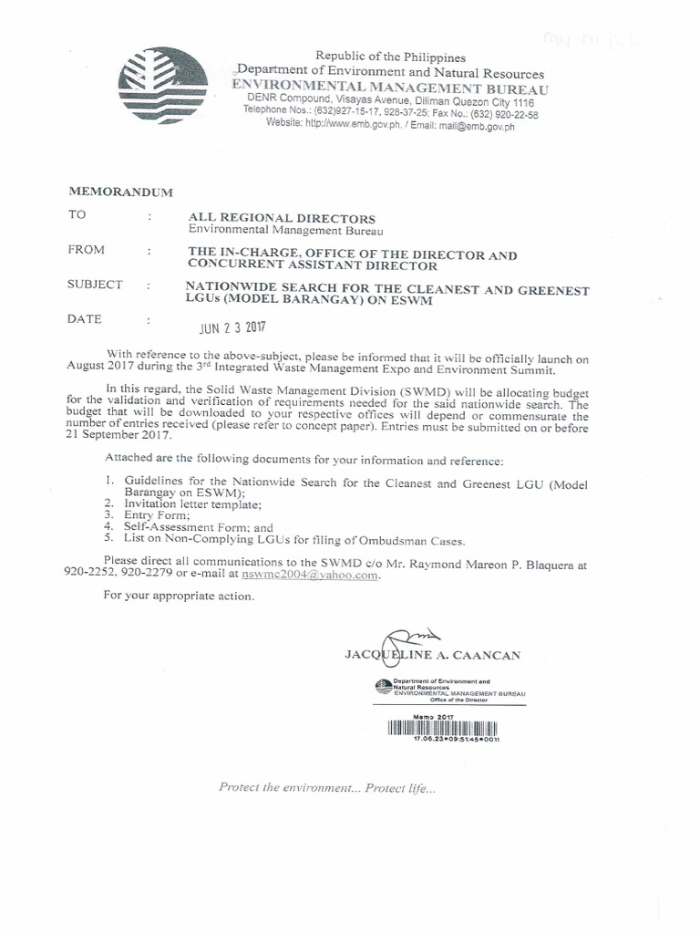 Search For The Cleanest and Greenest Brgy Guidelines | PDF