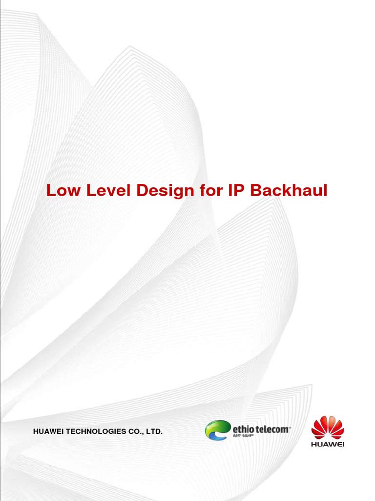 Low Level Design for IP Backhaul 0205-Final | PDF | I Pv6 | Networking