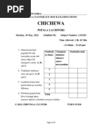 1 - Chichewa Guide - Nthondo | PDF | Mystery, Thriller & Crime Fiction