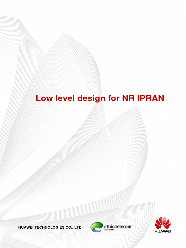 Low Level Design for NR IPRAN | Download Free PDF | Network Topology | Computer Network