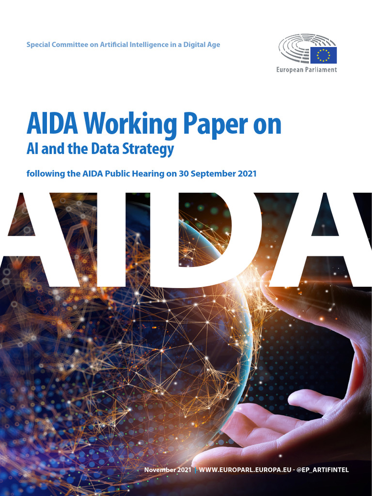 Working Paper On AI and The Data Strategy | PDF | Artificial ...