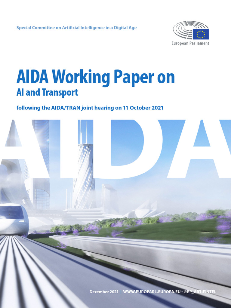 Working Paper On AI and Transport | PDF | Artificial Intelligence ...
