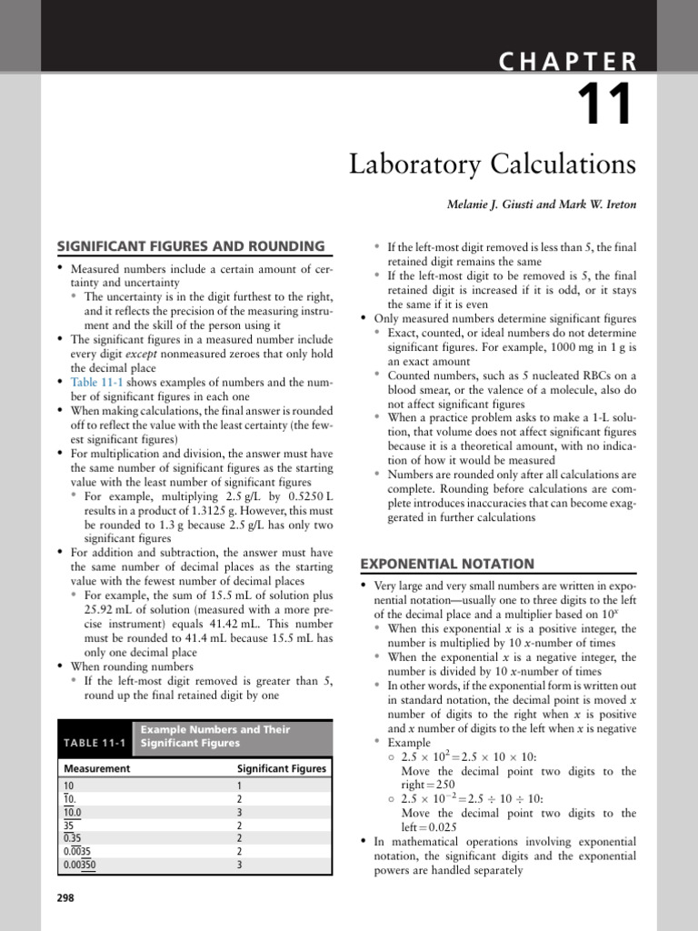 Elsevier - LAB CALCU Review Questions With Ratio | PDF | Sensitivity And Specificity ...