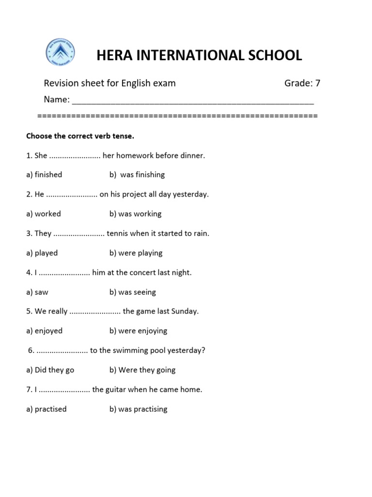 Eng GR 7 WS | PDF | Language Arts & Discipline | Foreign Language Studies